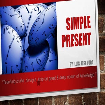 Simple Present | PPT
