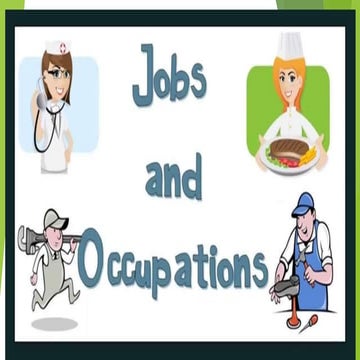 Simple present, Jobs and occupations. | PPTX