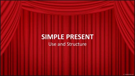 PRESENT SIMPLE TENSE..ppt