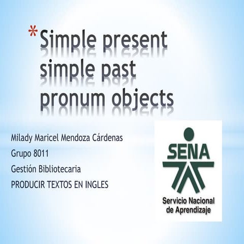 Simple present 7 | PPTX
