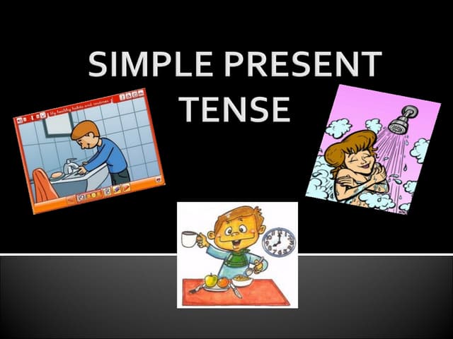 Daily routine- Present simple tense | PPTX
