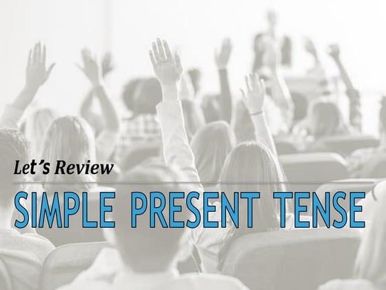 Simple Present Tense | PPT