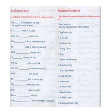 Simple Present Task | PPT