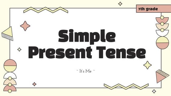 PRESENT SIMPLE TENSE..ppt