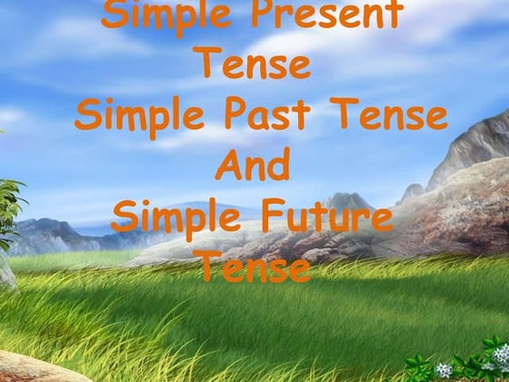 Simple Past Tense Tense Conversation Pptx