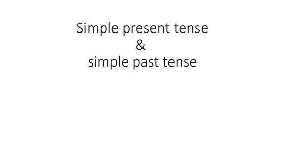 PPT SIMPLE PAST TENSES.ppt