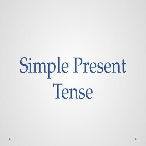 Simple Present Tense Yang Mesti Kita Pahami.pptx