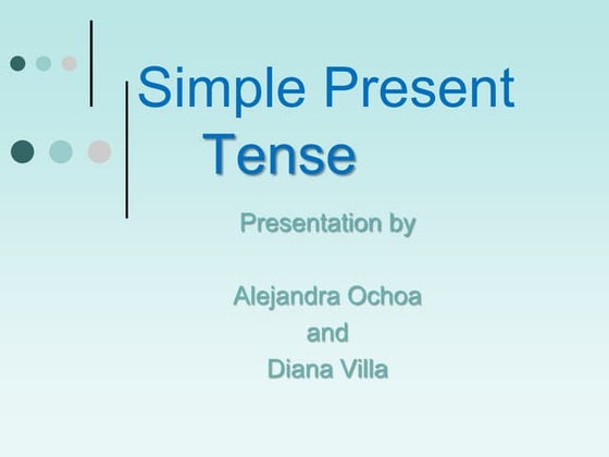 Presentation About Present Simple | PPT