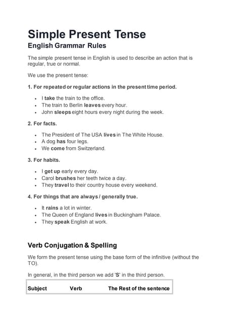 PRESENT SIMPLE TENSE..ppt