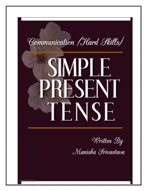 Simple Present Tense - PPT | PPT