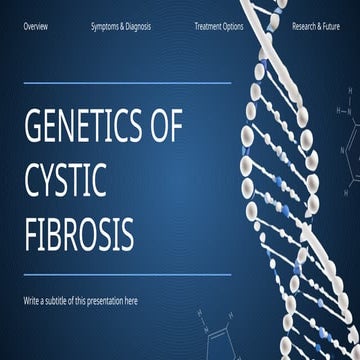 Simple Professional Genetics Of Cystic Fibrosis Slides.pptx