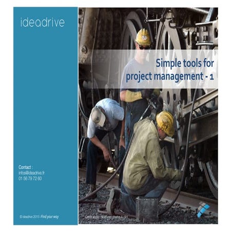 Simple project management template | PDF