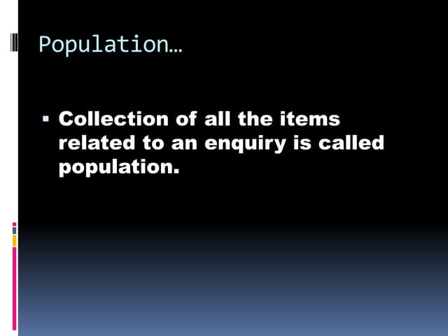 Simple random sampling | PPTX