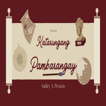 Katarungang Pambarangay IRR | PPTX