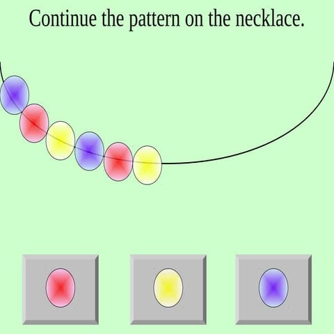 Simple repeating patterns 4a j | PPT