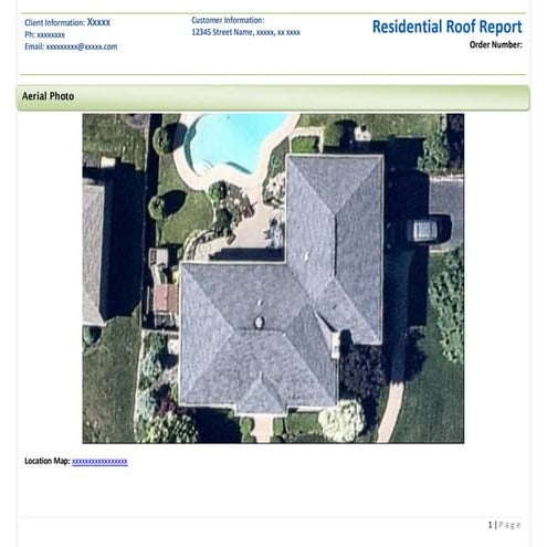 Residential Roof Report | PDF