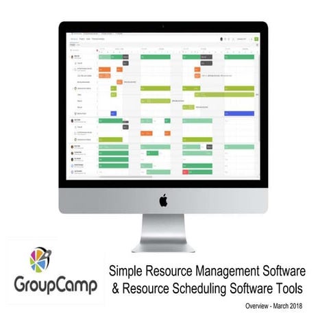 Simple Resource Management Software and Resource Scheduling Software Tools | PPT