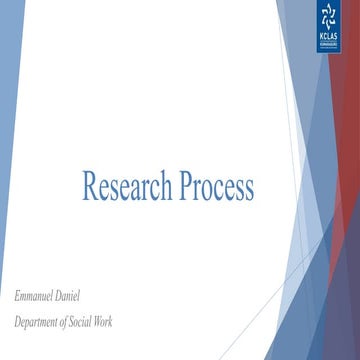 Social Sciences Research Process | PPT