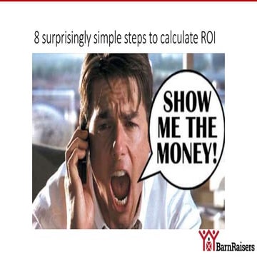 Simple steps to calculate ROI | PPTX