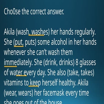 SIMPLE TENSES OF THE VERB-present-past-future | PPTX