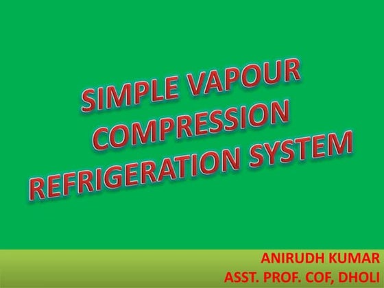 Refrigeration | PPT