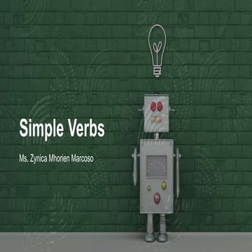 Simple Verbs | PPT
