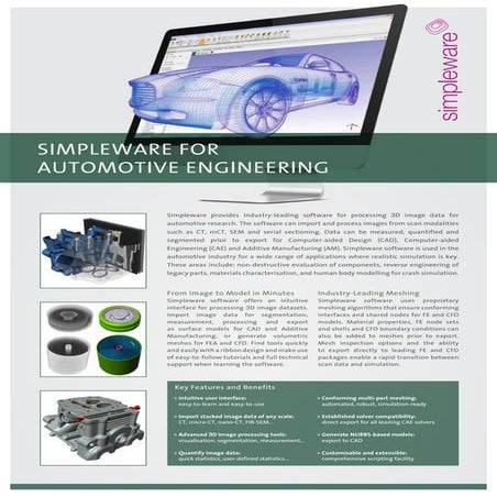 Simpleware for Automotive Engineering | PDF