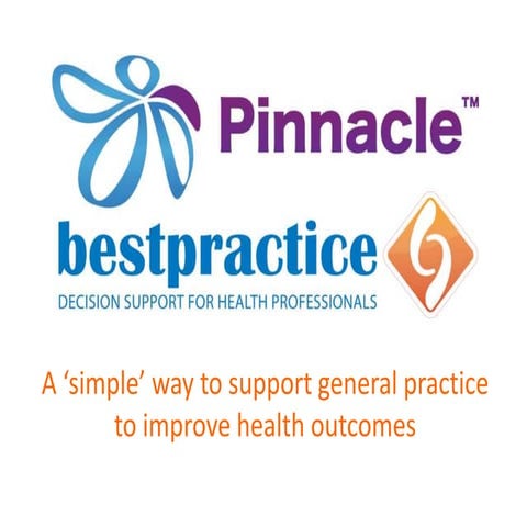 A ‘Simple’ Way to Support General Practice to Improve Health Outcomes ...