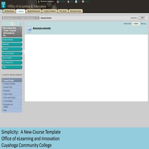 Business Model Canvas: Kennesaw State University (Coursera Course, 2016 ...