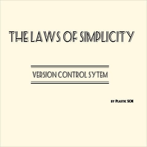 The Laws of Simplicity | PDF