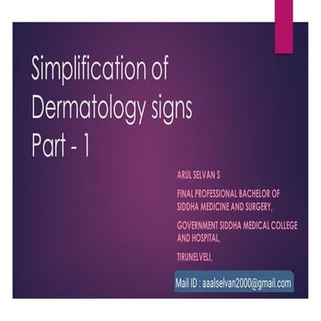 Simplification of Dermatology signs.pdf