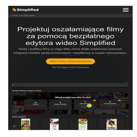 Darmowy edytor wideo online - Twórz filmy z profesjonalnymi efektami wizualnymi | PDF