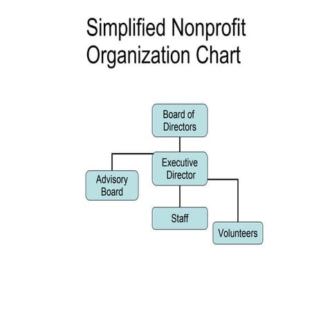 Nonprofit Organizational Chart 17 Examples Of Organizational Charts: A