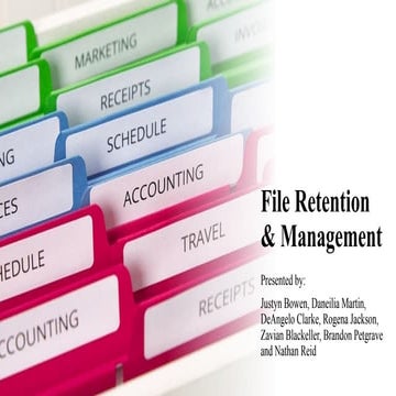 Comprehensive Guide to File Retention and Archiving Management for ...