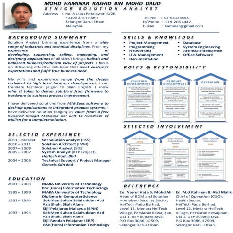 Simplified resume | PDF