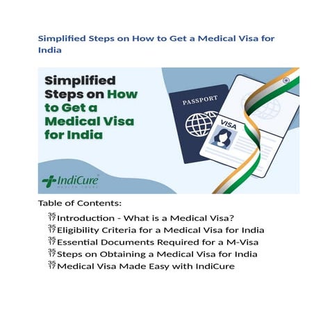 Simplified Steps on How to Get a Medical Visa for India.pptx