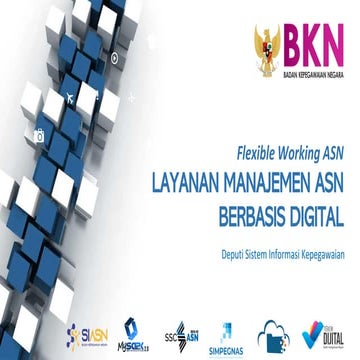 Simplifikasi flexible working asn terhadap pelayanan publik berbasis ...