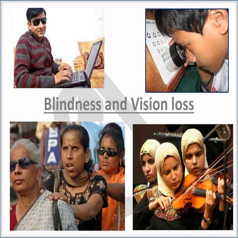 Simplified Information on Blindness | PPTX