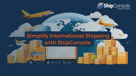 Ship Smarter with ShipConsole’s Native NetSuite Integration | PPT