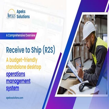 Simplify Stock Management Process with Receive to Ship (R2S): Explore ...