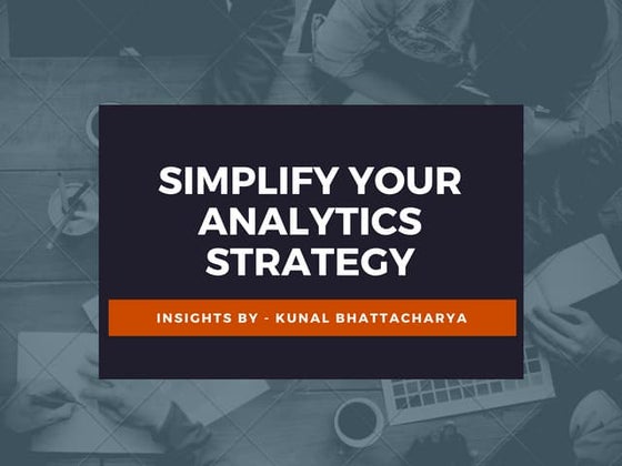 Simplify your data analytics strategy | PPT
