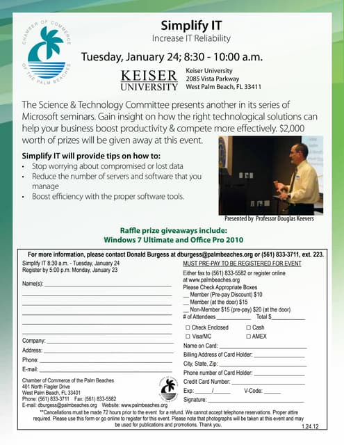 Seminar Registration Form | PDF