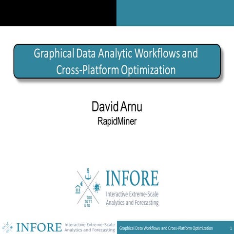 Graphical Data Analytic Workflows and Cross-Platform Optimization | PPT