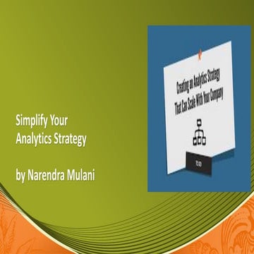 Simplify Your Analytics Strategy Pptx Computer Software And 6679