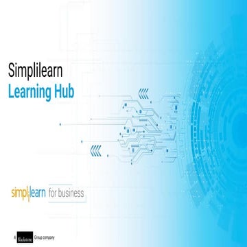 Simplilearn Learning Hub_Brochure document | PPT