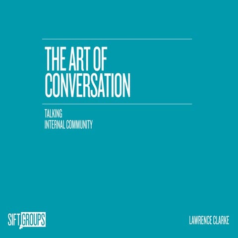 The Art of Coversation - Lawrence Clarke | PDF