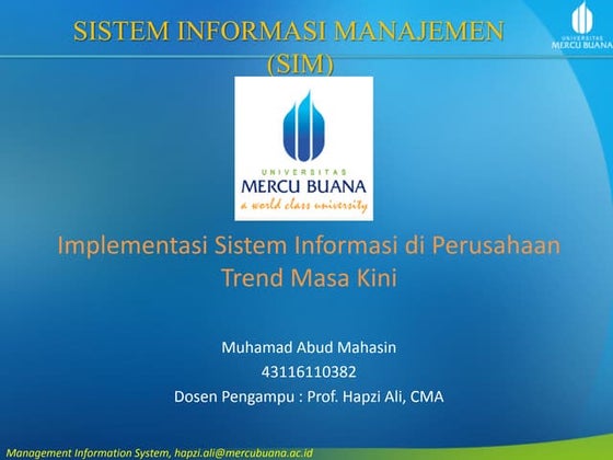 Sistem Informasi SDM - By Siti Sarah S.pptx