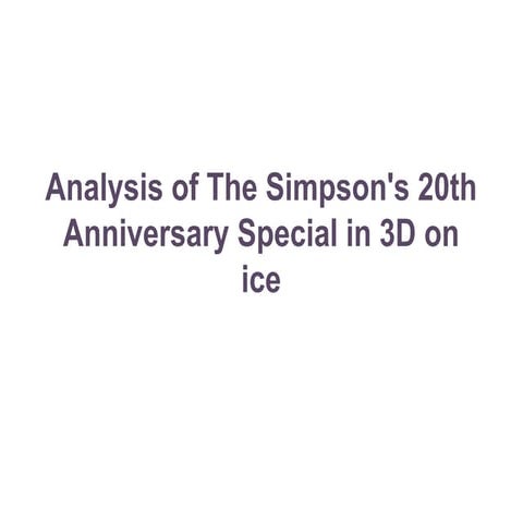 The Simpsons | PPTX