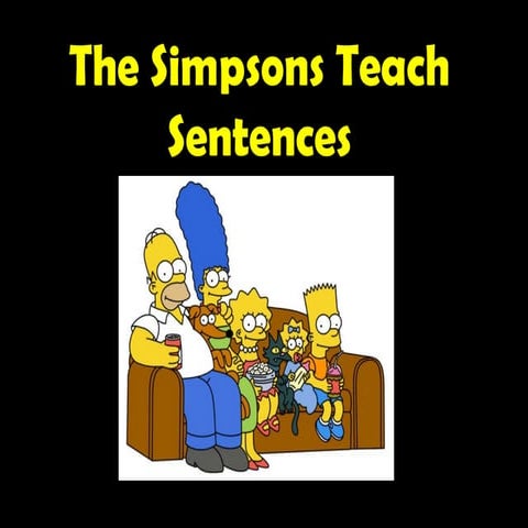 Simpsons teachsentences | PPS