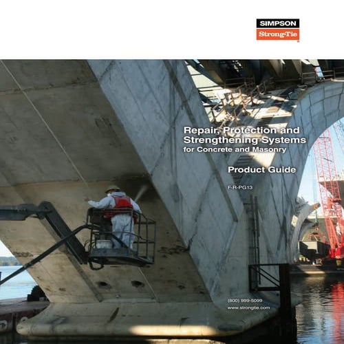 Simpson Strongtie Concrete Repair and Strengthening Systems | PDF